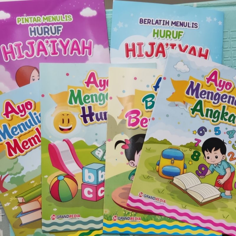 Jual Buku Anak - Ayo Mengenal Huruf Angka, Ayo Menulis & Membaca, Ayo Belajar Berhitung ...