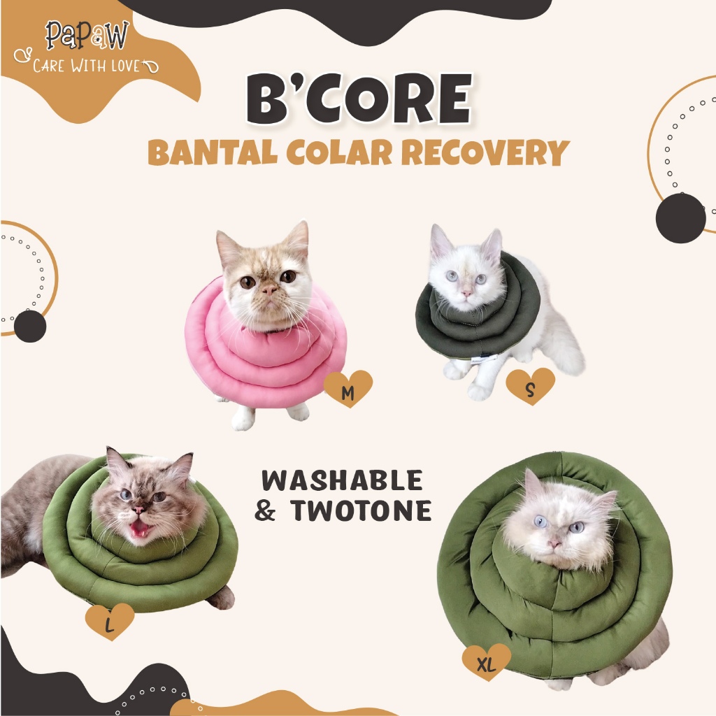 Jual Collar Kucing Bantal Anjing Pasca Steril Recovery Empuk Nyaman ...
