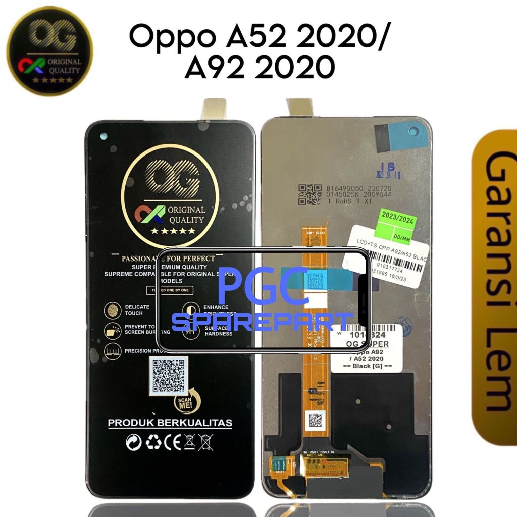 Jual LCD Touchscreen Fullset Oppo A52 2020 / A92 2020 / A72 2020 / CPH2061 / CPH2069 / PADM00 ...