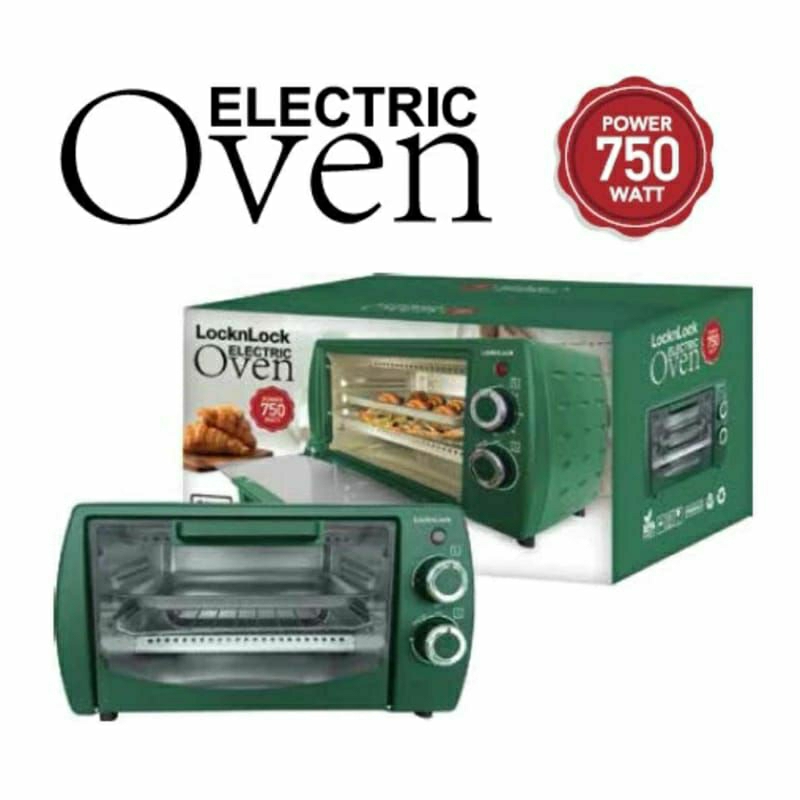 Jual Lock and Lock Multifunction Electric Oven 9L 750W Green Edition ...