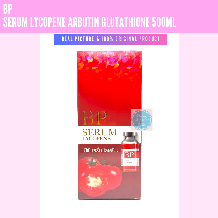 Jual BP SERUM THAILAND LYCOPENE - BP SERUM ARBUTIN GLUTATHIONE 500ML ...