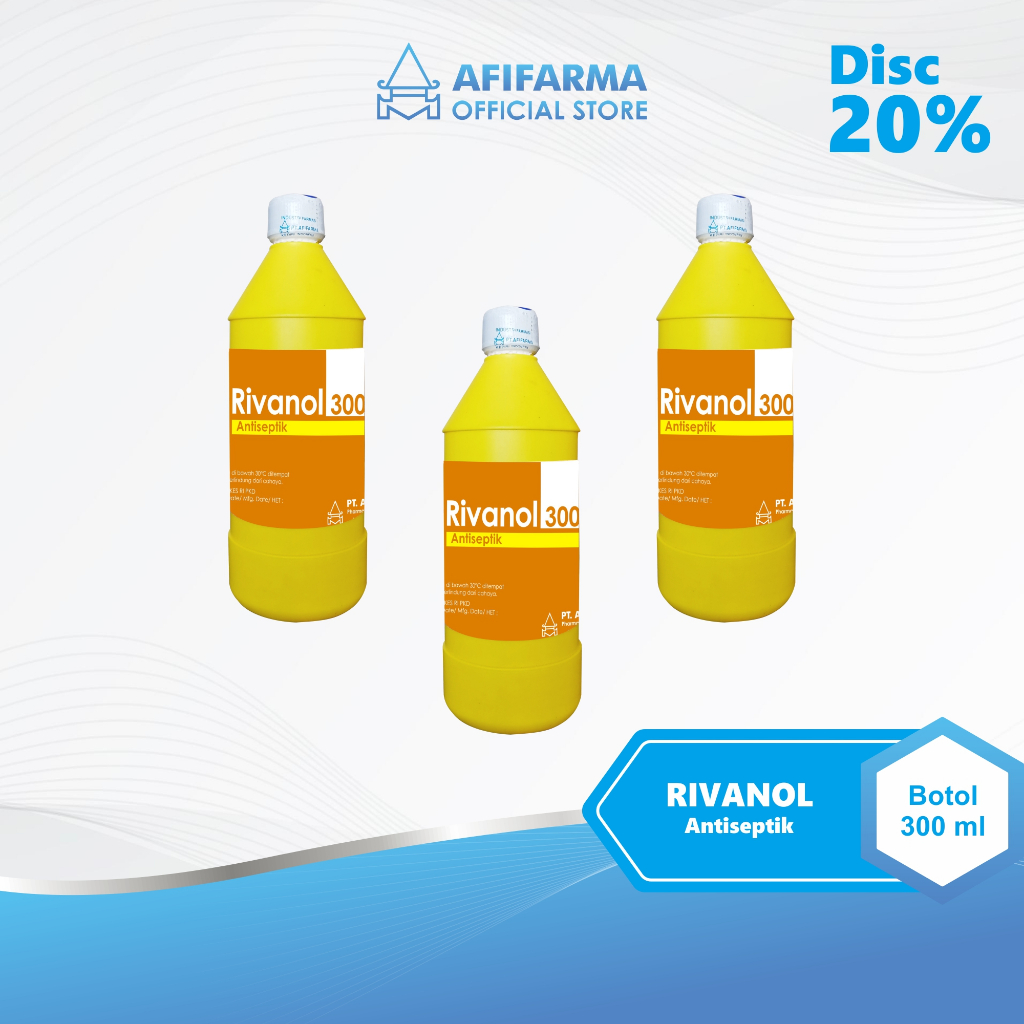 Jual [BUNDLE 3] Rivanol Antiseptik dan Disinfektan | Shopee Indonesia