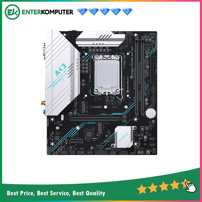 Jual Motherboard MAXSUN B760M GAMING WIFI ACE - LGA1700 B760 DDR5 USB3 ...