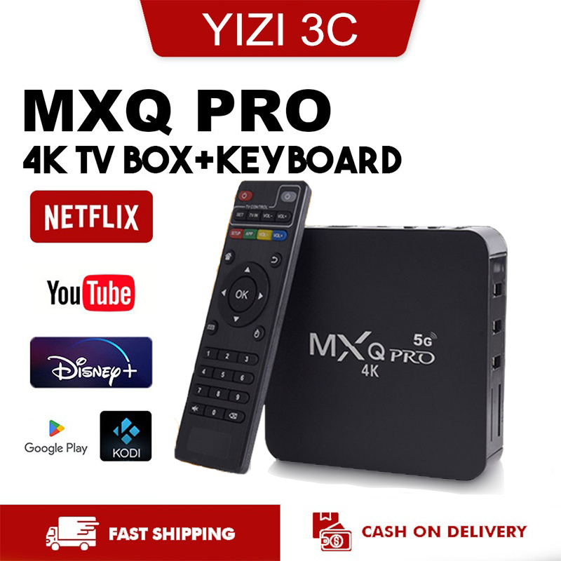 Jual MXQ Pro 4k 5g Stb 16g+512gb Android TV Box set top box tv digital Ultra HD Cocok Untuk ...