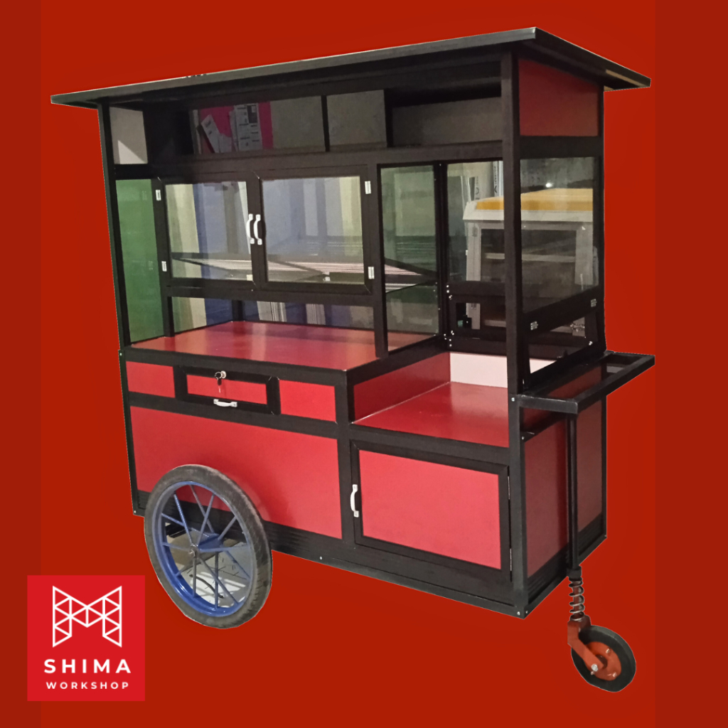 Jual gerobak dorong aluminium | Shopee Indonesia