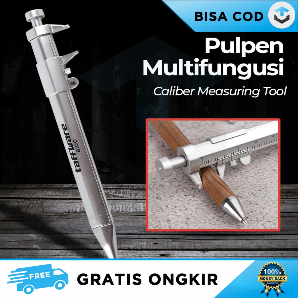Jual BALLPOINT TINTA MULTIFUNGSI PULPEN SKALA PENGGARIS MURAH ...