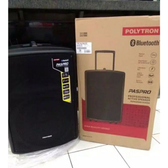 Jual Polytron Speaker Aktif 12 Inch PASPRO12F3 Free 2 Mic Bluetooth PASPRO PAS PRO 12F3 | Shopee ...
