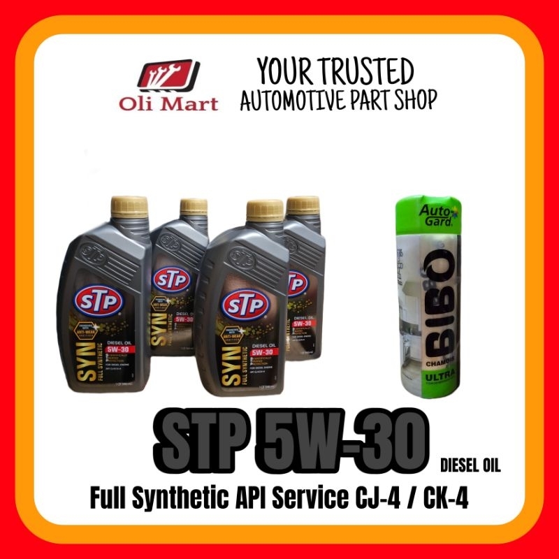 Jual Oli Mesin Diesel STP 5w30 Full Synthetic Original 1L | Shopee Indonesia