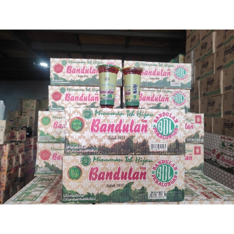 Jual Minuman Teh Bandulan Gelas / Cup 240ml (biasa diecer 2.000) 1 dus ...
