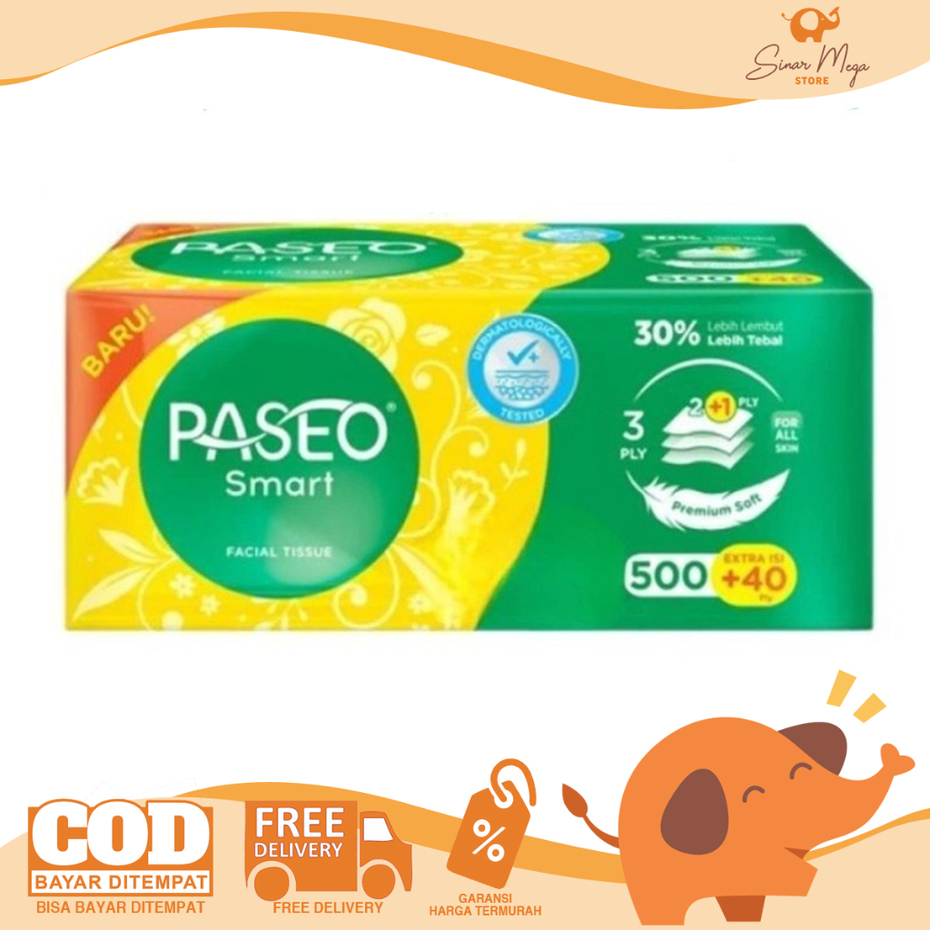 Jual Paseo Tissue Smart 540 Lembar / Tisu Paseo | Shopee Indonesia