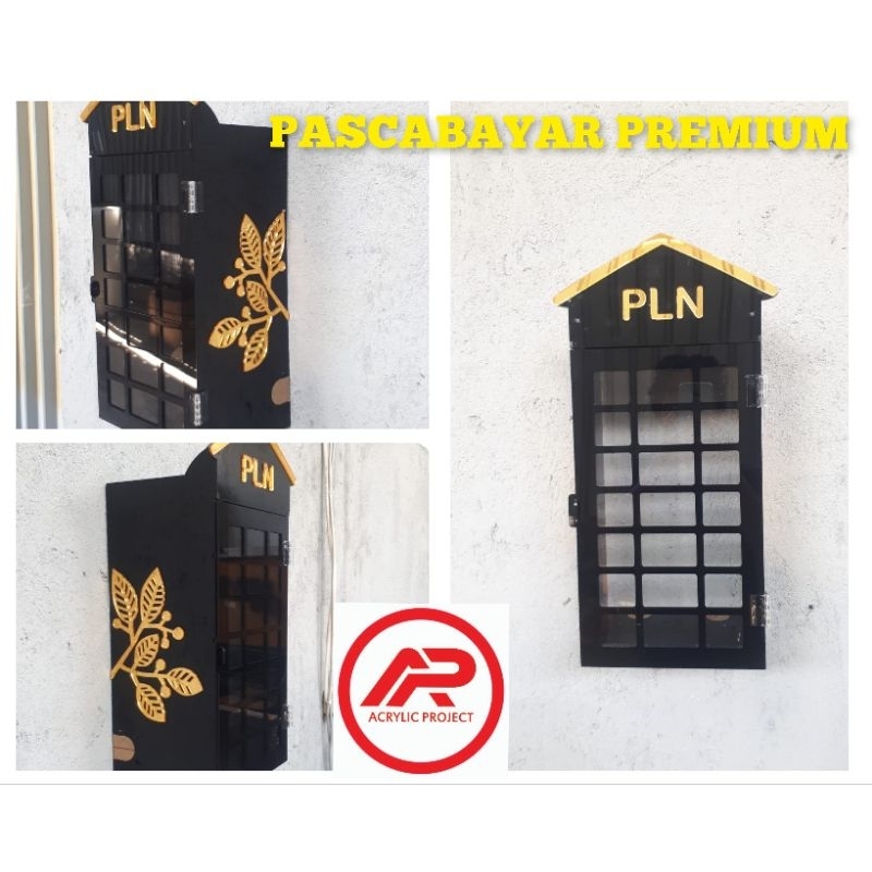 Jual BOX PLN PASCABAYAR BAHAN FULL AKRILIK | Shopee Indonesia