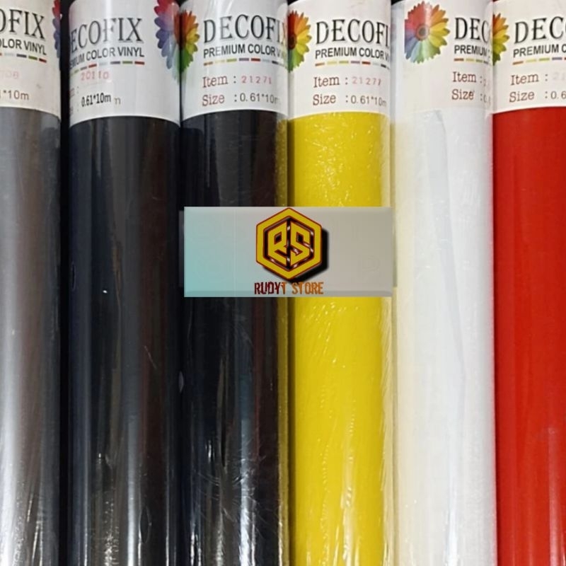 Jual Sticker stiker skotlet Decofix per rol(61cm ×10meter) | Shopee ...