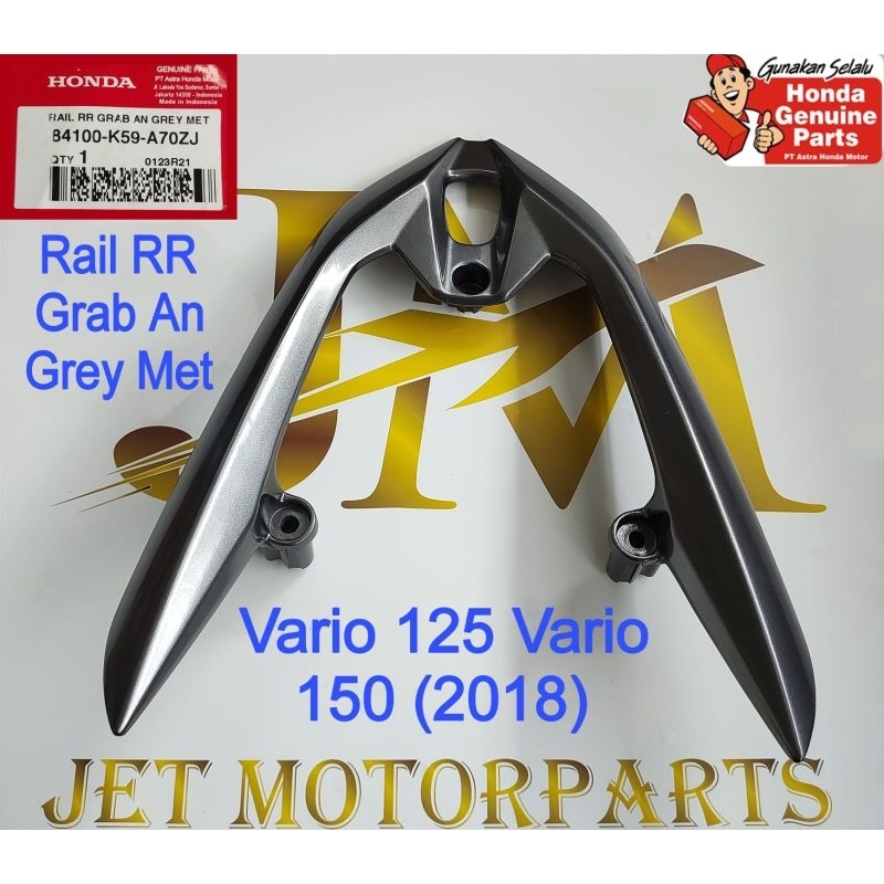 Jual 84100K59A70ZJ Rail RR Grab Behel Begel Pegangan Belakang Vario 125 ...