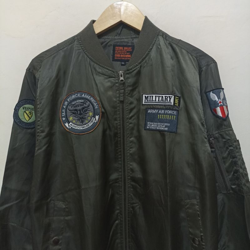 Jual Jaket Bomber Army | Shopee Indonesia