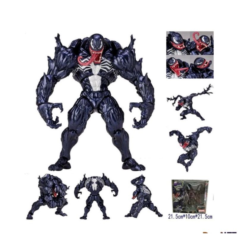 Jual mainan action figure venom spiderman supervillain symbiote ...