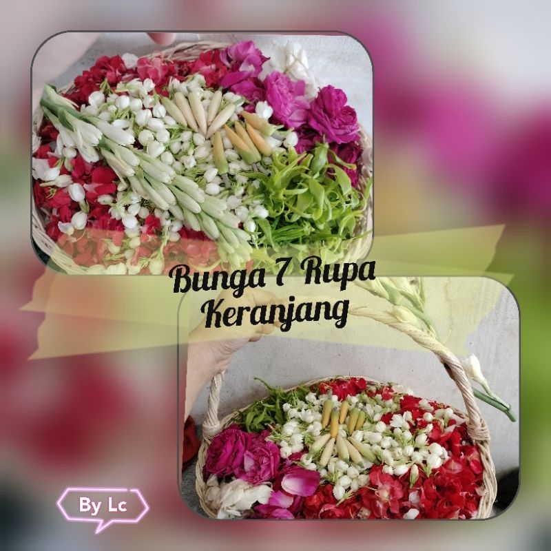 Jual bunga 7 rupa keranjang | Shopee Indonesia
