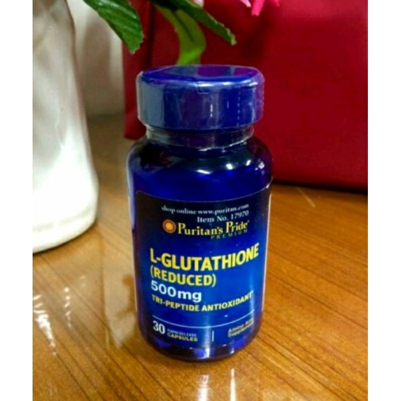 Jual Puritan's Pride L - Glutathione 500mg - 30 Kapsul Kualitas Terbaik ...