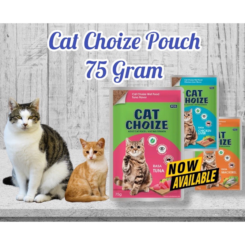 Jual Cat Choize Makanan Basah sachet sobek cat food 75 gram | Shopee ...