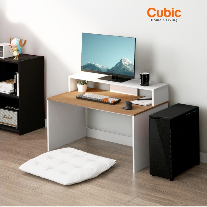 Jual ORIGINAL Cubic Meja Komputer Rumah / Meja Kerja Lesehan Minimalis ...