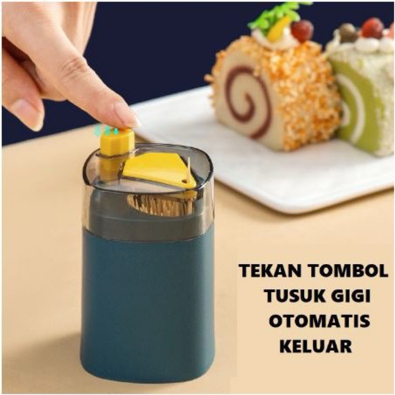 Jual Tempat Tusuk Gigi Otomatis / Automatic Toothpick Holdet | Shopee ...
