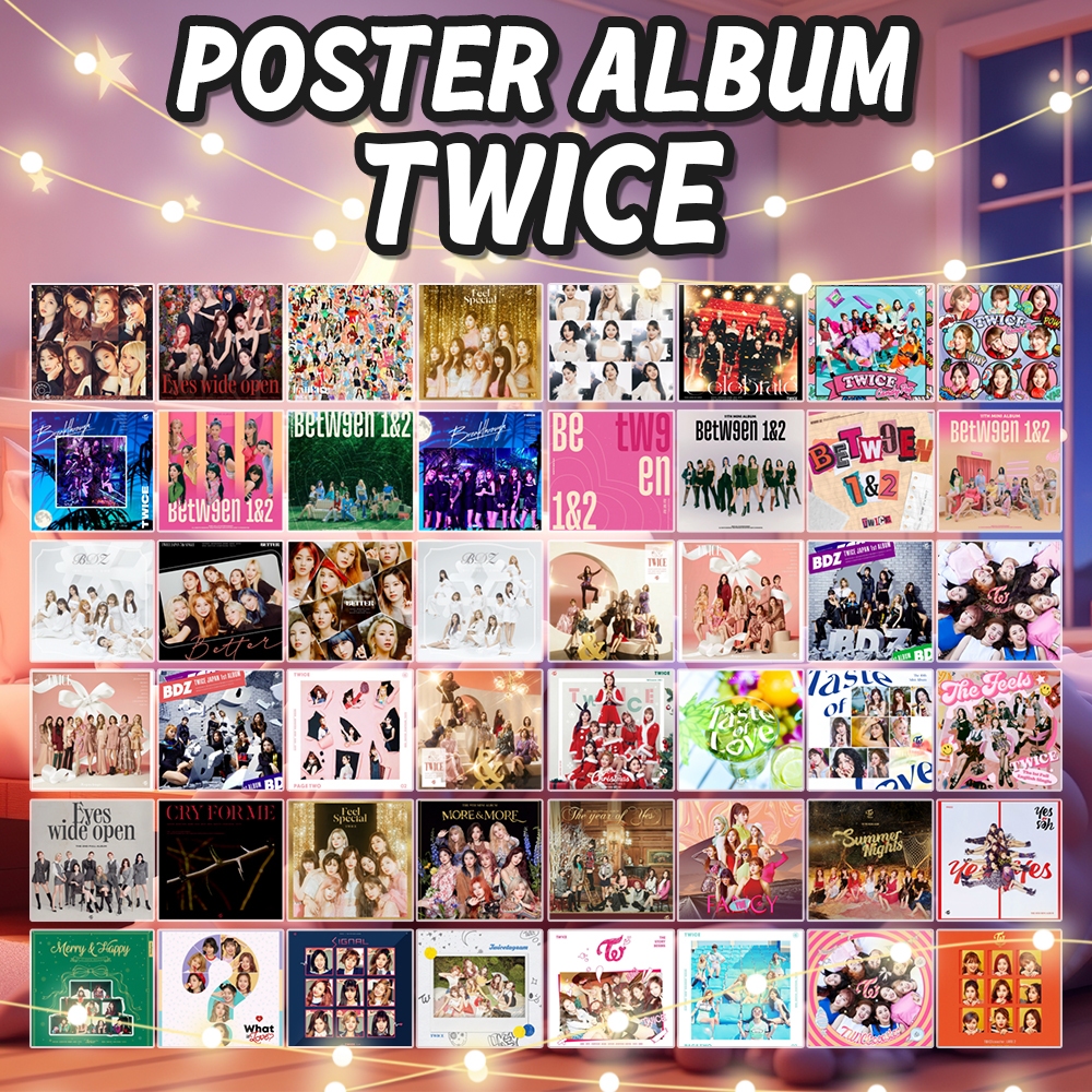 Jual Poster Album TWICE Cover - (Part A) Album Kpop Murah Kecil Sedang ...