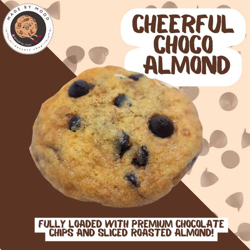 Jual PROMO BELI 5 GRATIS 1! Cheerful Choco Almond (Cookies Coklat ...