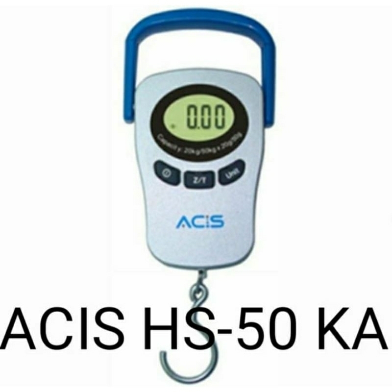 Jual ACIS TIMBANGAN GANTUNG 50KG X 20GR / DIGITAL SCALE ACIS HS 50KA | Shopee Indonesia