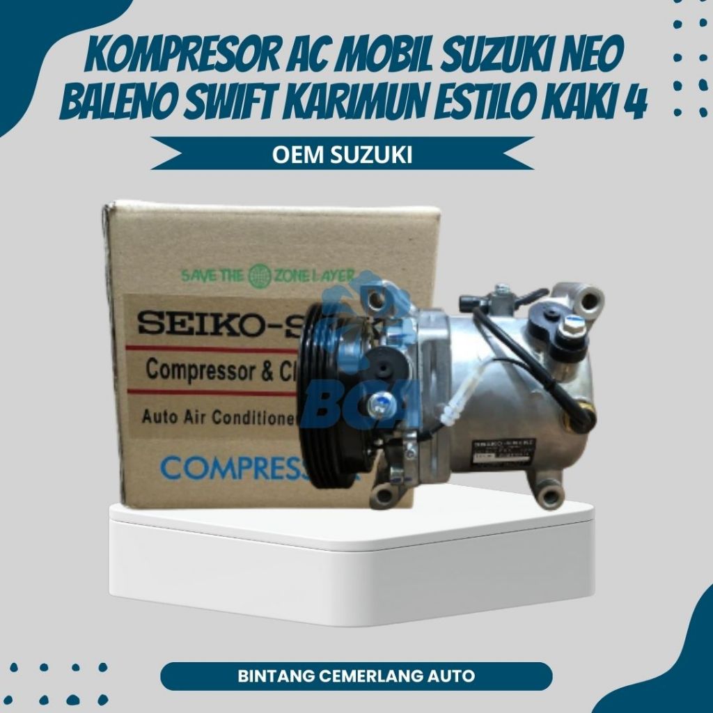 Jual COMPRESSOR KOMPRESOR AC Mobil Suzuki Neo Baleno Swift Karimun ...