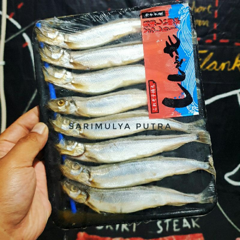 Jual ikan shisamo, ikan capelin , shisamo fish 170-180gr premium ...