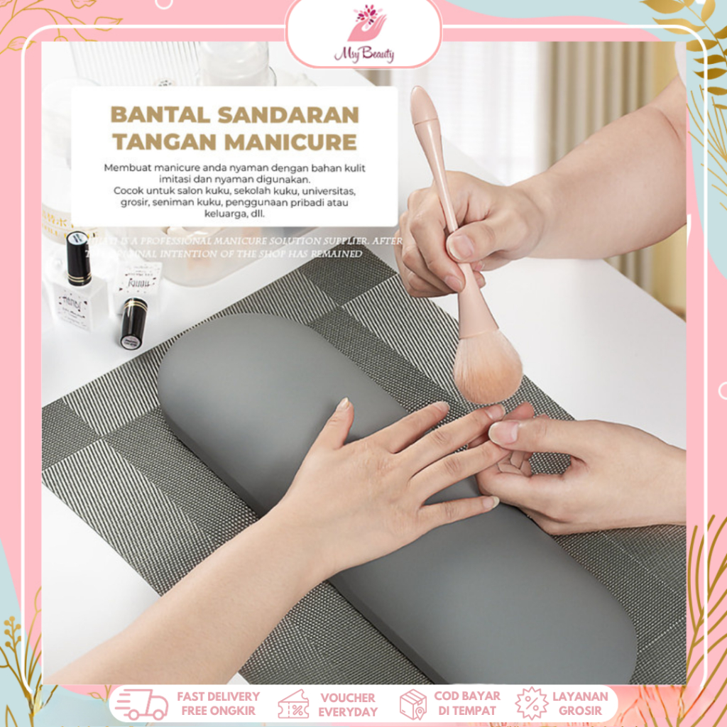 Jual MSY Bantal Sandaran Tangan Untuk Nail / Mattras Nail / Bantal ...
