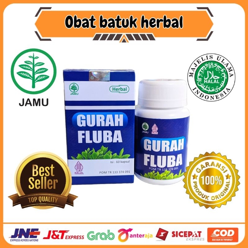 Jual Gurah Fluba Kapsul obat batuk dan flu Meredakan batuk sesak nafas ...
