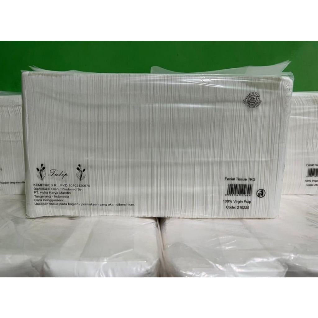 Jual Facial Tissue 2 ply Merek Tulip Ukuran 1000 gr / 1 Kg | Shopee ...
