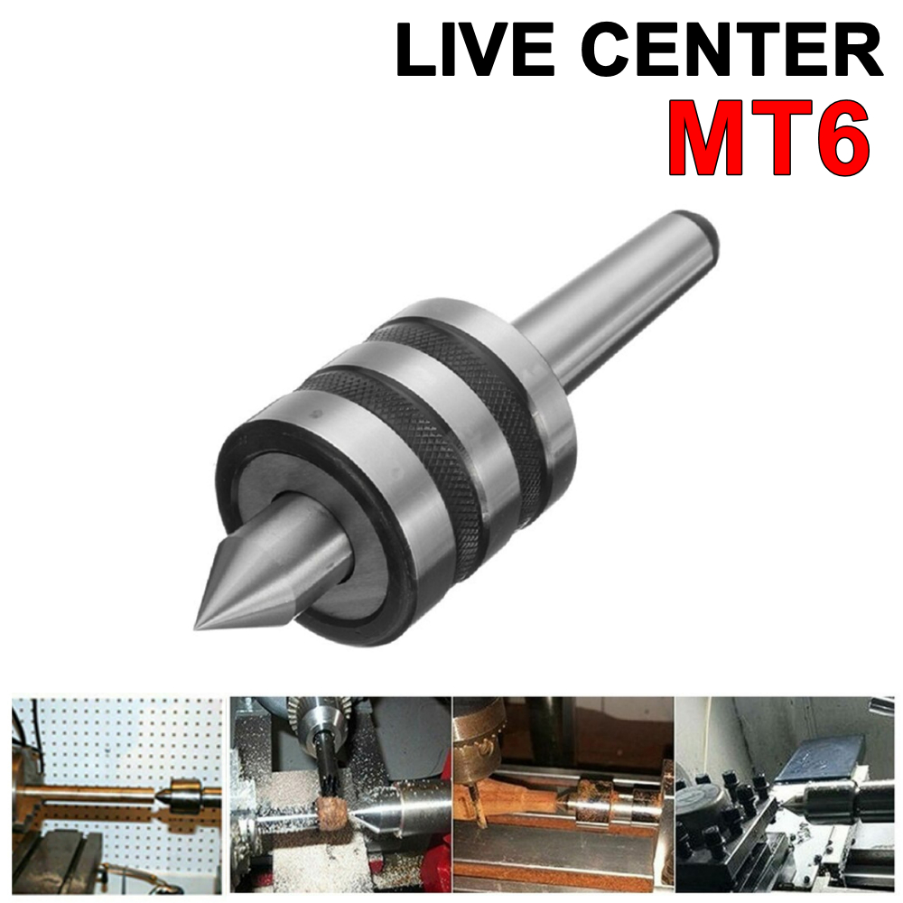 Jual Live Center MT6 Centering JIG Morse Taper MT 6 Mesin Bubut Putar ...