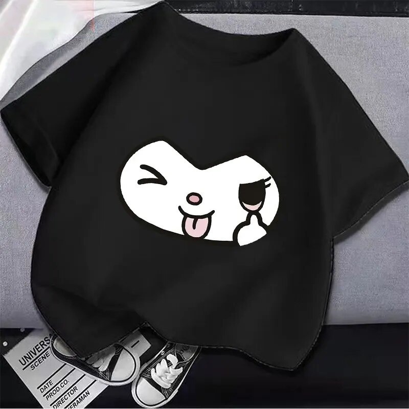 Jual Kaos Lucu dan Aesthetic MUKA KUROMI MELET | Shopee Indonesia