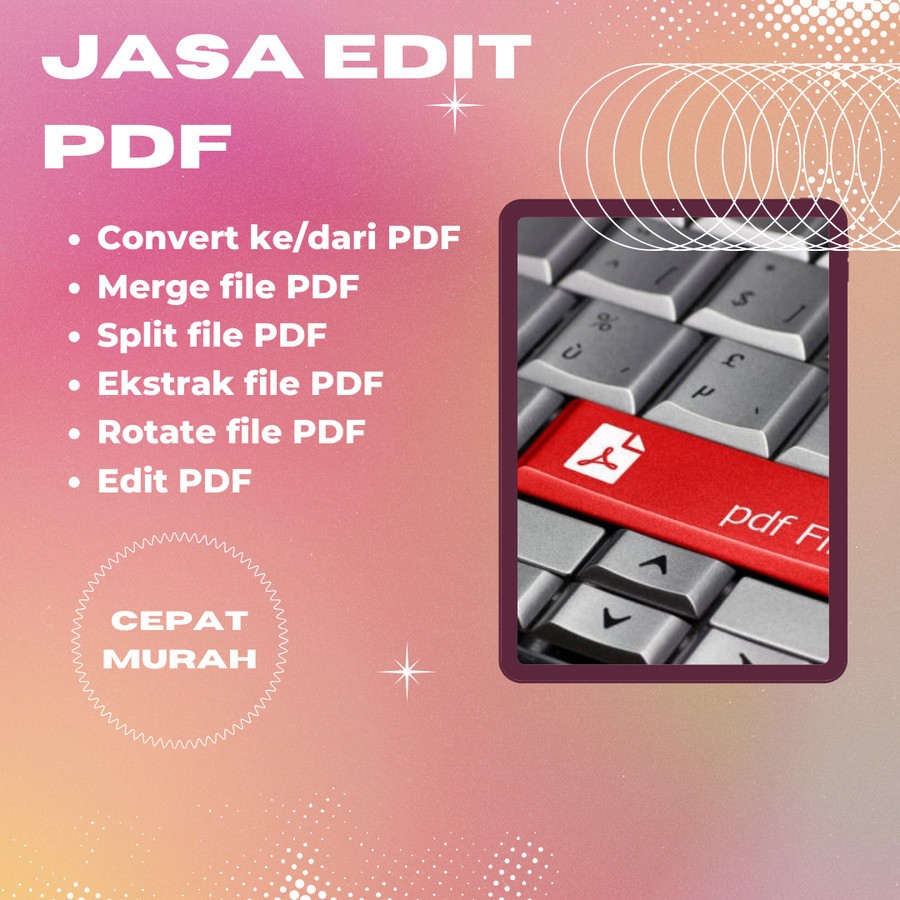 Jual Jasa Edit File Portable Document Format (PDF) | Shopee Indonesia