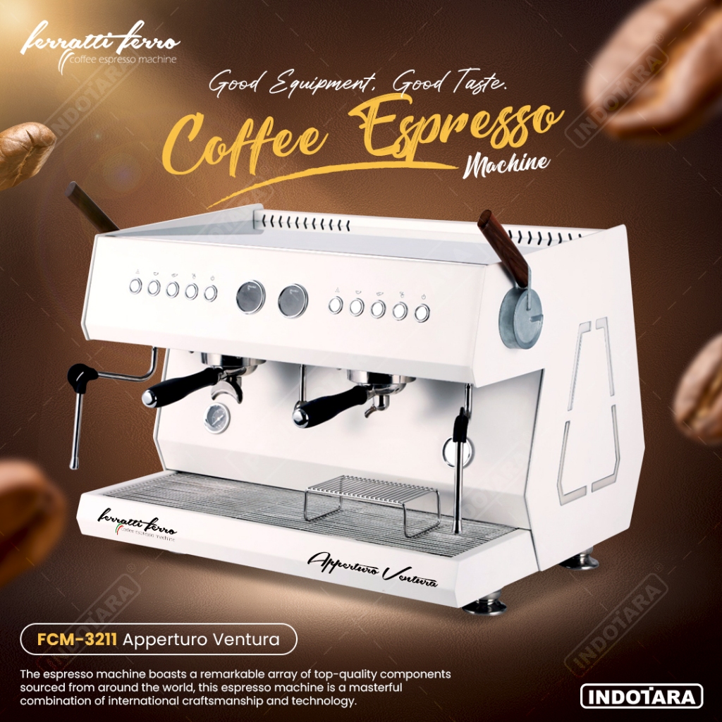 Jual Ferratti Ferro Espresso Machine FCM-3211 Apperturo Ventura ...