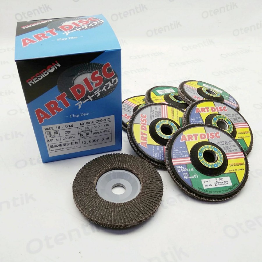 Jual NIPPON RESIBON Z80 1 KOTAK ISI 10PCS - AMPLAS SUSUN Z 80 UKURAN 4 ...