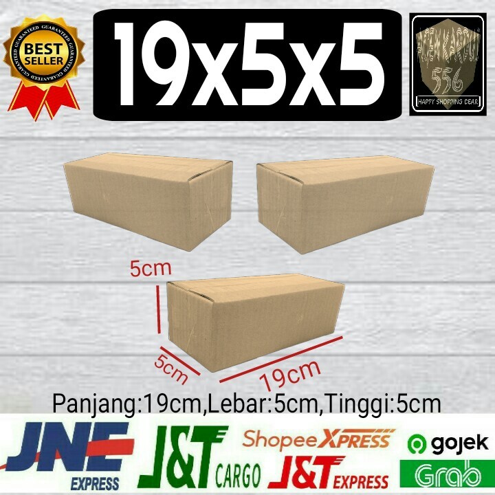 Jual kardus kecil uk 19x5x5kardus polos kardus mini | Shopee Indonesia