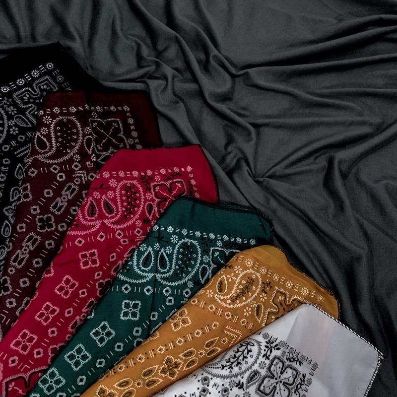 Jual SLAYER BANDANA SYAL MULTIFUNGSI#SLAYER MOTIF BATIK | Shopee Indonesia