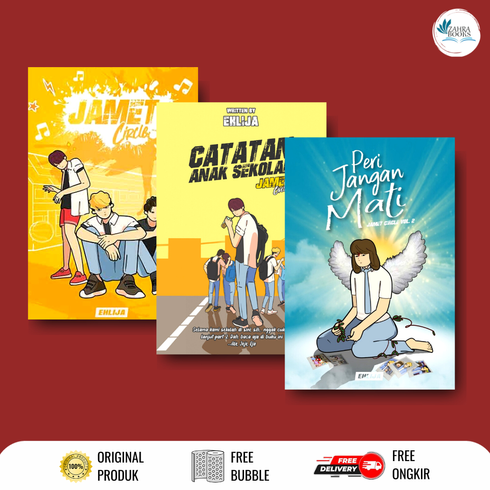Jual NOVEL JAMET CIRCLE VOL.1 || CATATAN ANAK SEKOLAH || NOVEL PERI ...