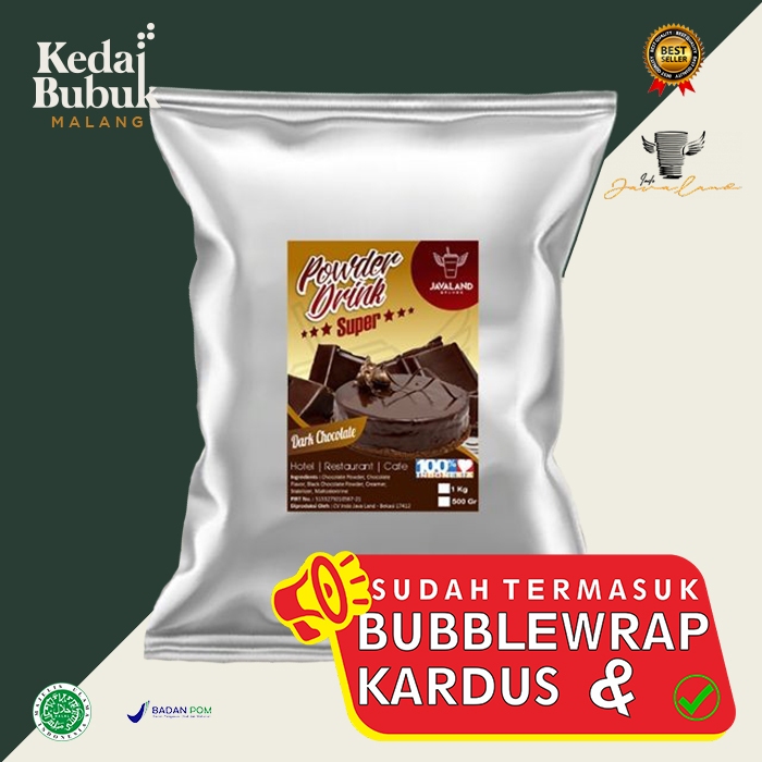 Jual (Super) Bubuk Minuman Dark Chocolate 1 kg Javaland | Shopee Indonesia
