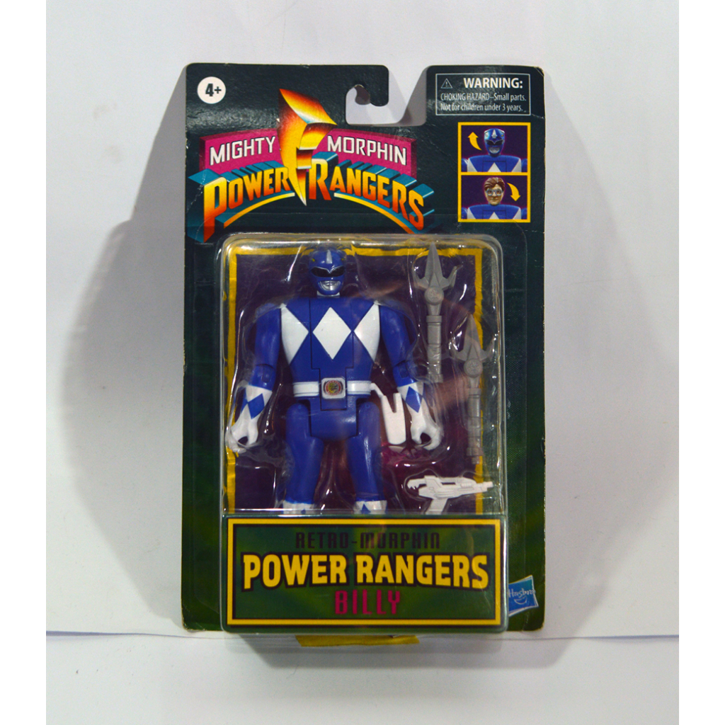 Jual Mighty Morphin Power Ranger Retro Billy Action Figure | Shopee ...