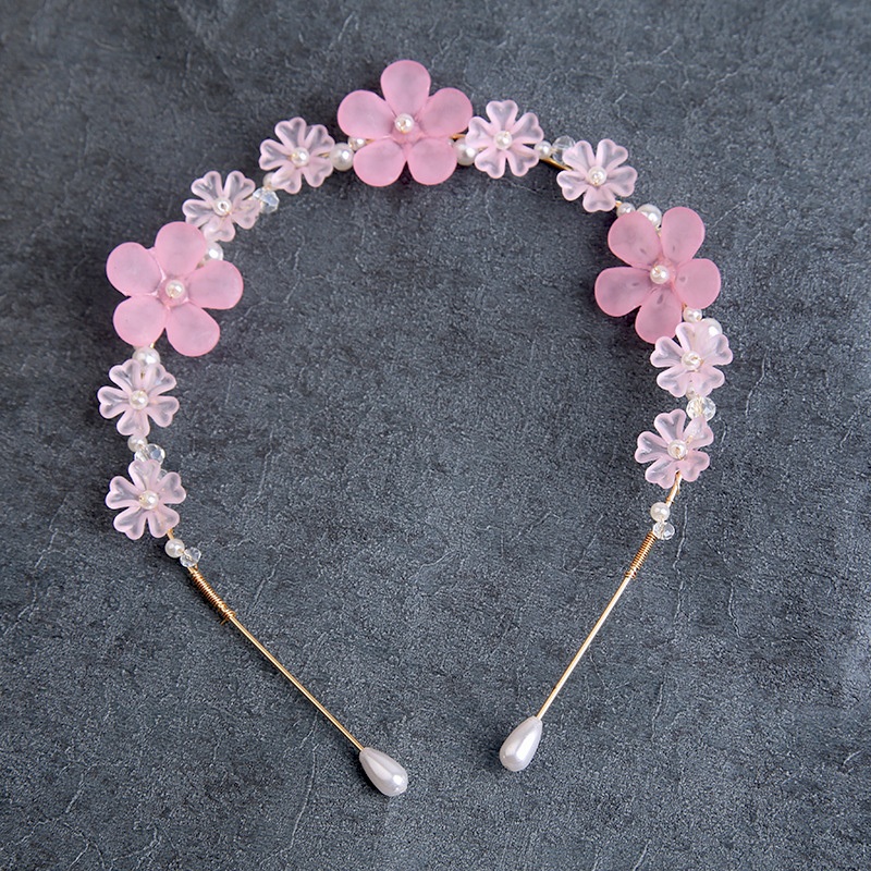 Jual Bando Mutiara Bunga Mawar Gaya Prancis Ikat Rambut Sense Tingkat ...