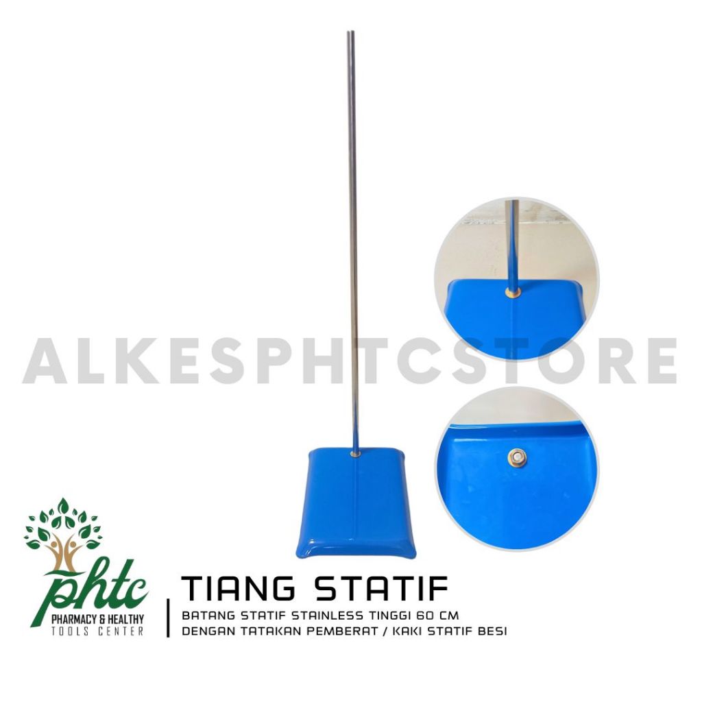 Jual Tiang Statif 60cm Untuk Klem Buret | Shopee Indonesia
