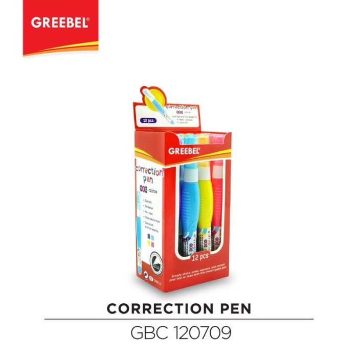 Jual 365 GREEBEL Tip-ex / GREEBEL Correction Pen GBC 120709 (PCS ...
