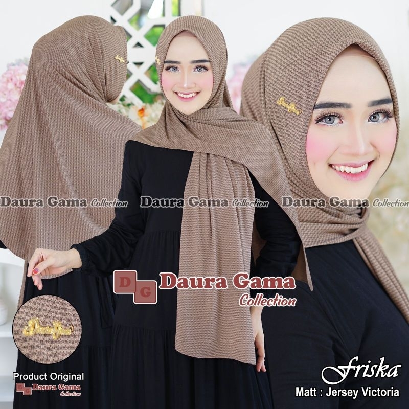 Jual FRISKA/PASHMINA INSTAN DEWASA NON PED/JERSEY VICTORIA by DAURAGAMA ...