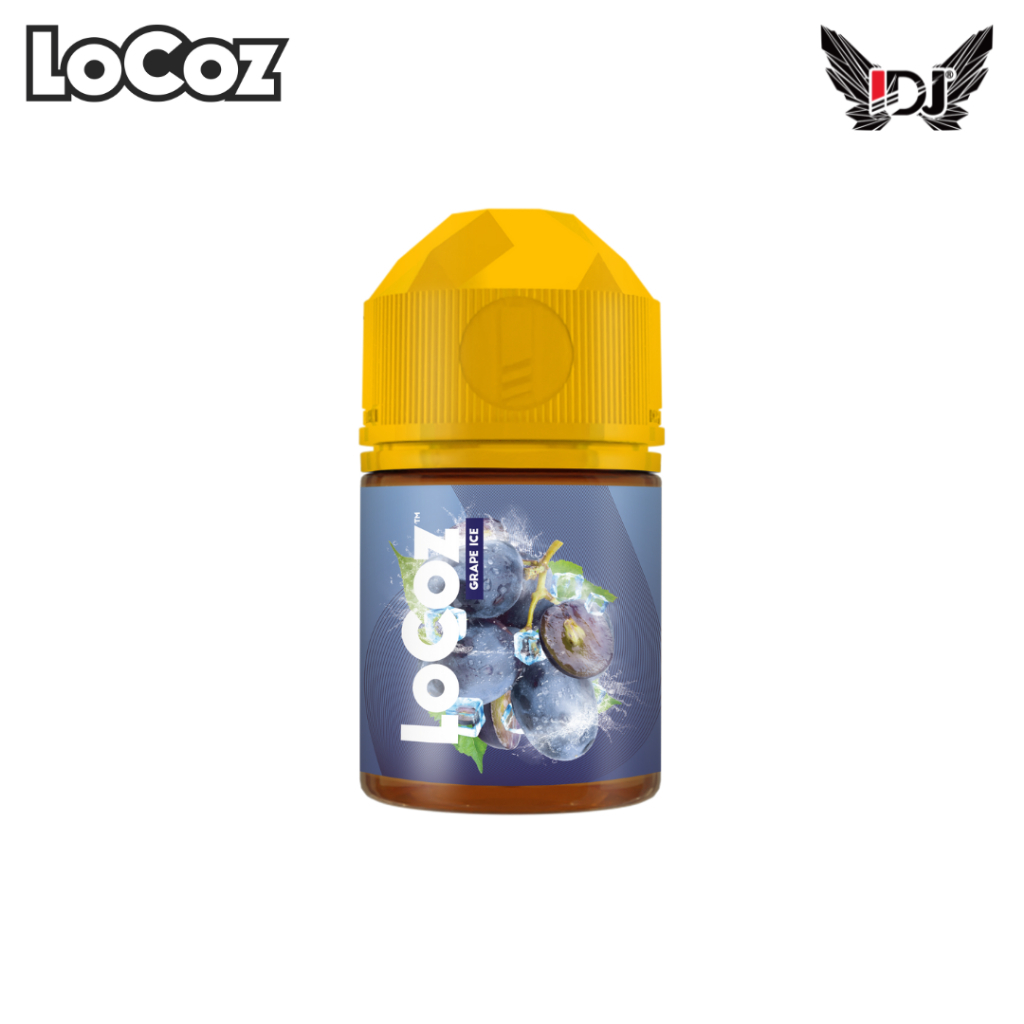 Jual [ LIQUID FREEBASE ] Locoz Fruity Series 3mg & 6mg 60ml | Grape Ice ...
