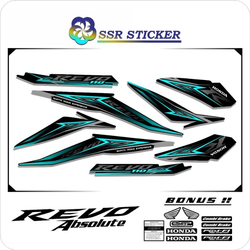 Jual STRIPING STICKER ABSOLUTE REVO / 10A / STIKER REVO / REVO ABSOLUT ...