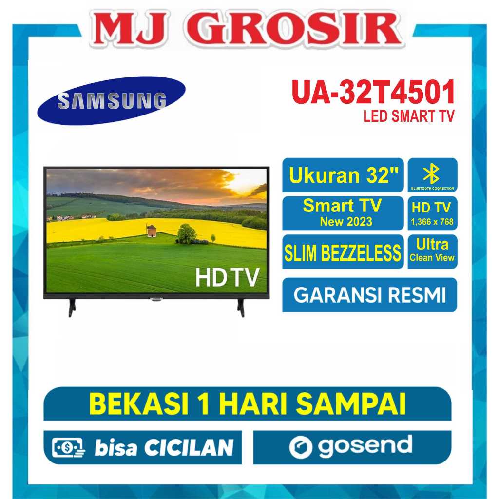 Jual LED TV SAMSUNG 32" 32T4501 32 INCH SMART TV NEW | Shopee Indonesia
