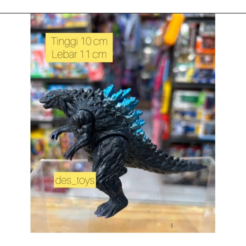 Jual ACTION FIGURE GODZILLA MINIATUR TOPPER PAJANGAN MAINAN MONSTER KINGKONG | Shopee Indonesia